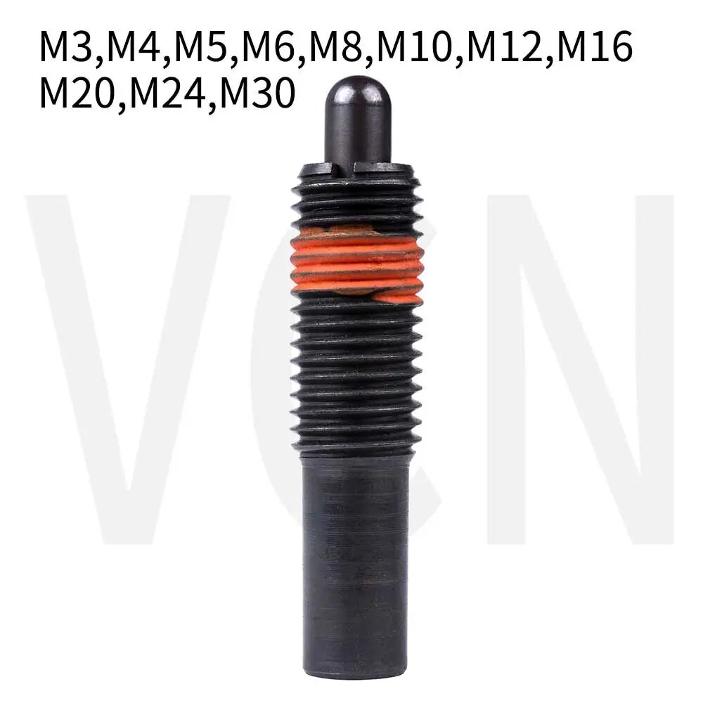 Болты VCN516 Пружинный плунжер, компоненты автоматизации, пружинные плунжеры, винт и штифт с шестигранной стопорной пружиной, длинный ход поршня