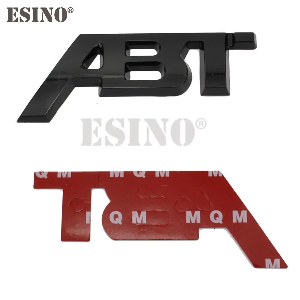 Автомобильная наклейка, клейкий значок, металлическая эмблема из цинкового сплава, Black, 81 x 33 mm