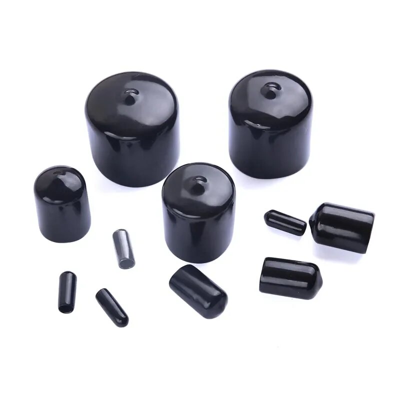 Резиновые заглушки для шлангов HR 1,3-90 мм HR-10.0 100pcs, black