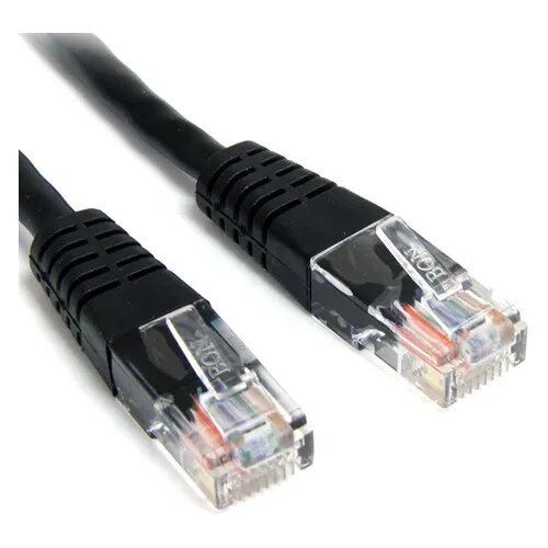 Патч-корд LanMaster вилка RJ-45, вилка RJ-45, кат.5E, ПВХ, 0.15м, черный [twt-45-45-0.15-bk]