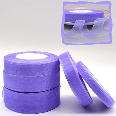 Ленты органза St.Lucas, purple 501, 10/15/20/25/40 мм