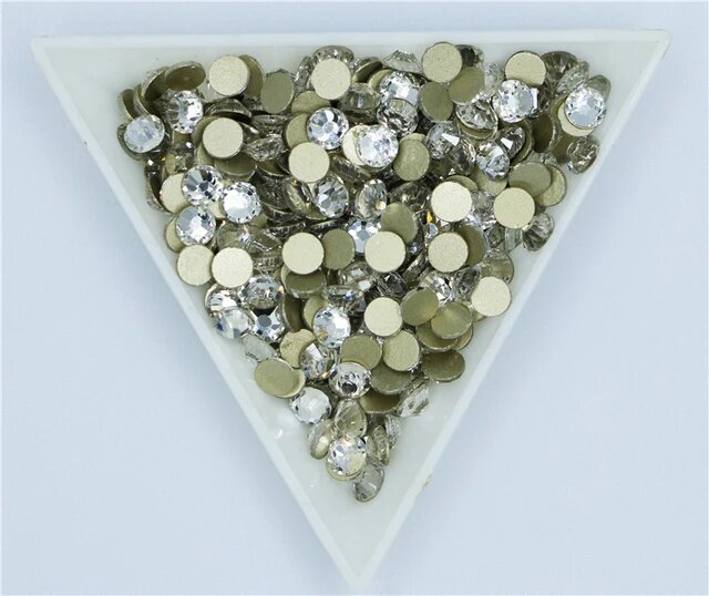Стразы Nailsworld Gold Clear ss6, 1440шт