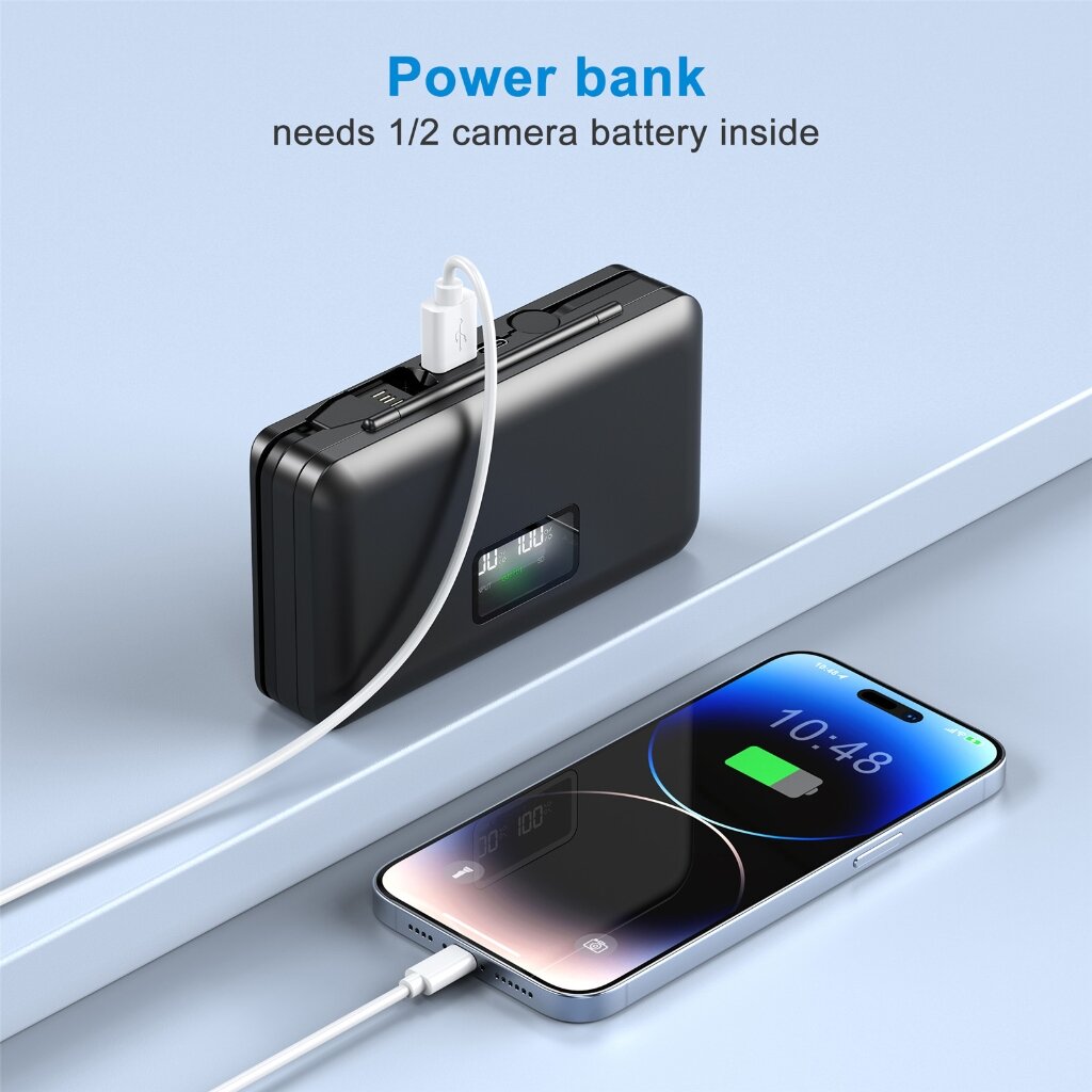 Многофункциональное зарядное устройство с двумя USB-портами для путешествий