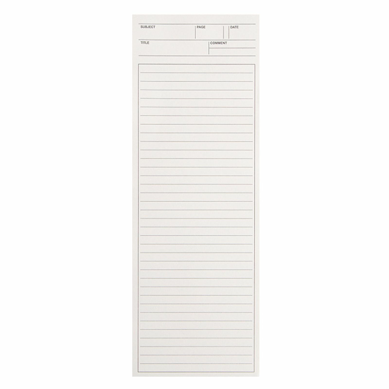 1 гостевая книга на бумаге для заметок большой длины - одна горизонтальная строка