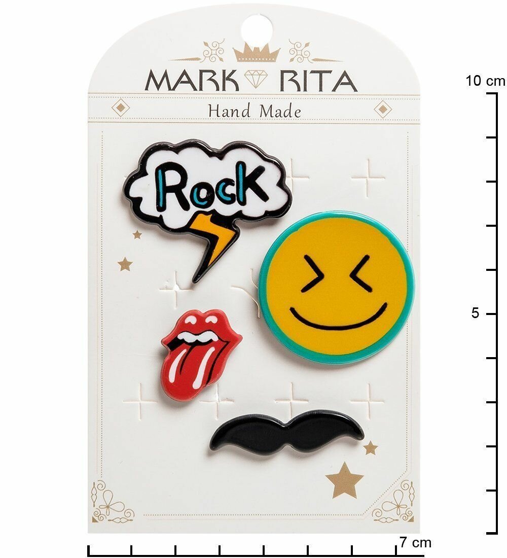 Комплект брошей