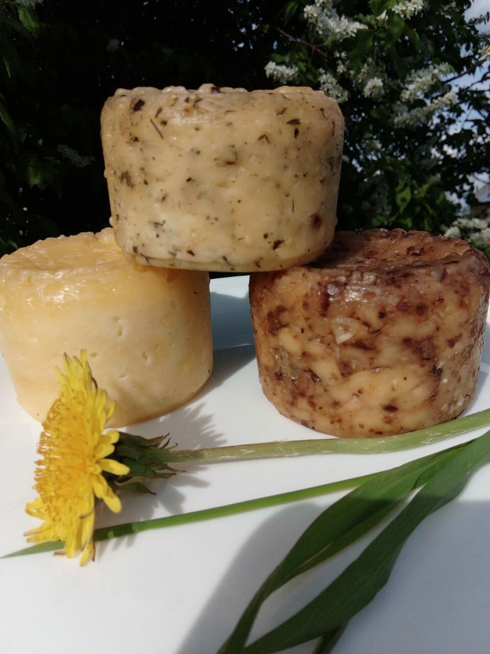 Козий сыр *3 сорта* в шарах в вакуумной упаковке. 6шт./180г