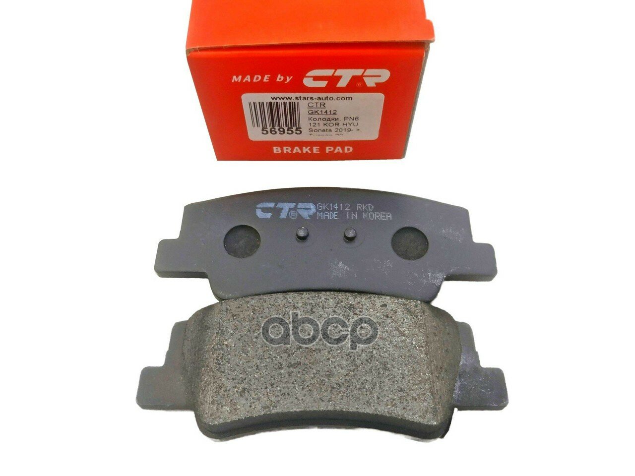 / CKKH-78 Колодки тормозные | зад | CTR арт. GK1412