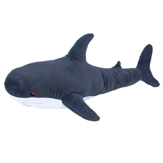 FANCY мягкая акула 34 см детская игрушка из плюша безопасная и уютная для малышей