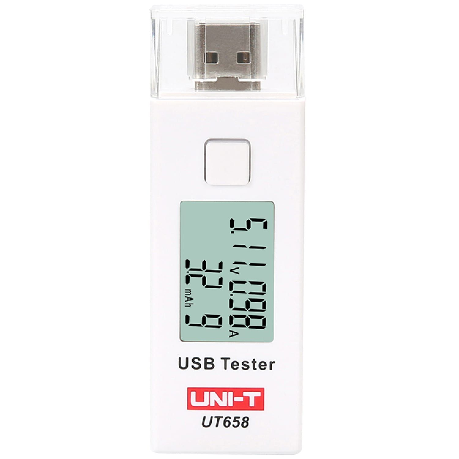 Тестер (ток, емкость, напряжение) UNI-T UT658 USB, для мониторинга и измерения напряжения