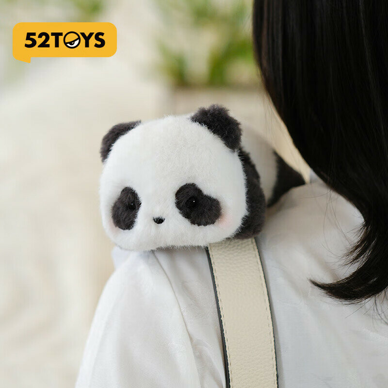 52TOYS Panda Roll Plush Toy, Adorable Panda Stuffed Animal, Pet Toy, Accessories, New Year Gift