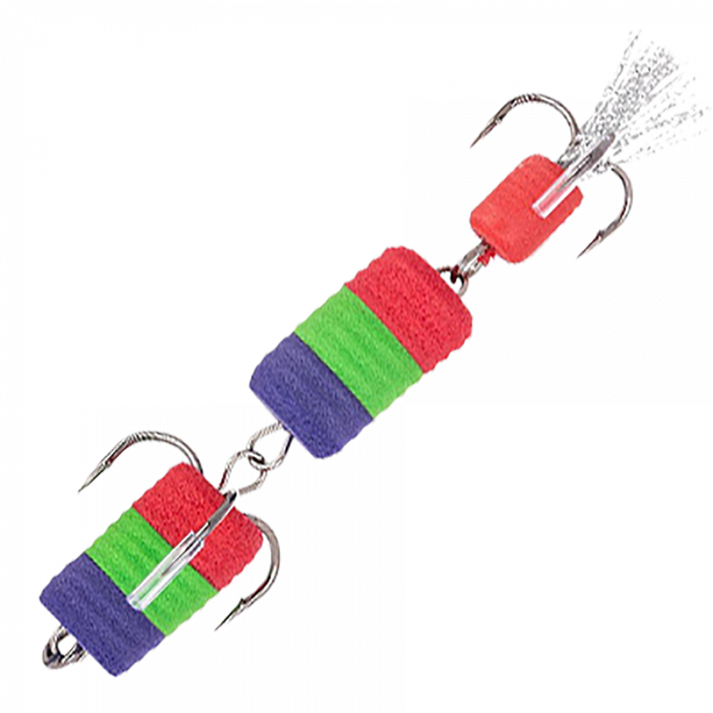 Мандула Premier 2Х Народная цв. №08 фиолетовый/зеленый/красный