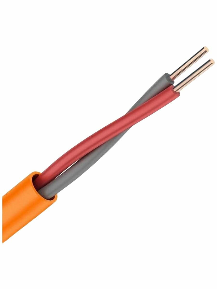 Кабель КПСнг(А)-FRHF 1х2х0,5 100 метров для систем ОПС и СОУЭ огнестойкий, не поддерживающий горения, экранированный