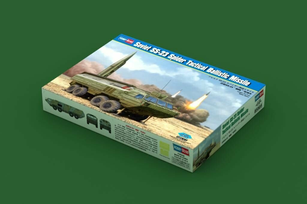 Hobbyboss 1/35 85505 Советский SS-23 Spider Tactical Ballistic Ракетный автомобиль сборная модель