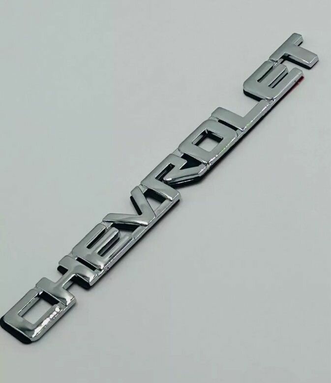 Надпись Наклейка знак значок Шильдик Chevrolet 20см