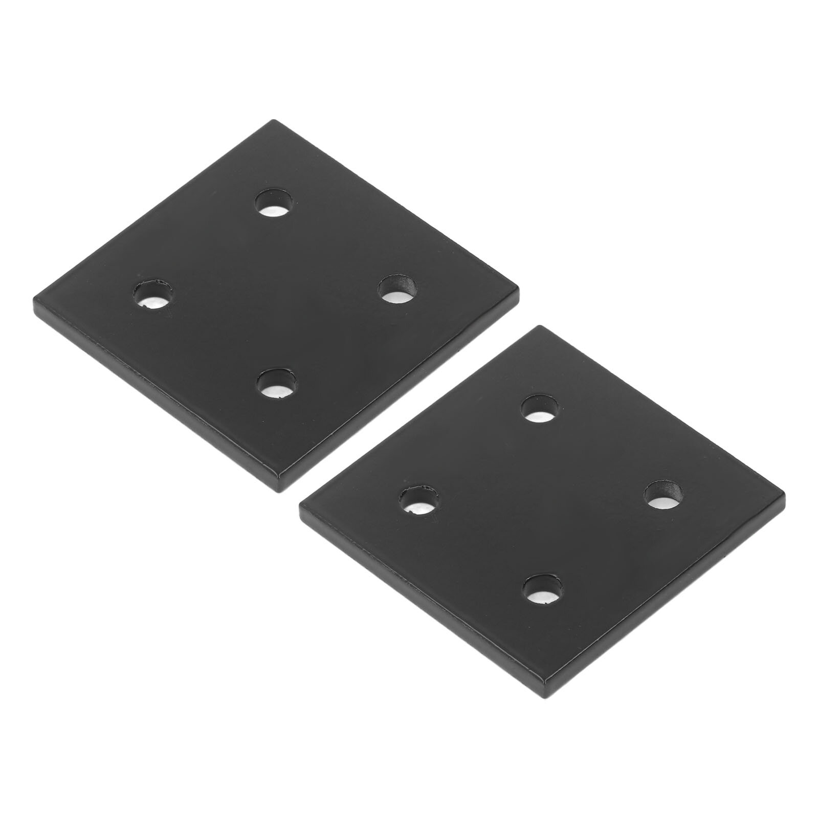 Шт. соединительная пластина, угловой крепеж, прямоугольный кронштейн, алюминиевый профиль, соединительный для дерева, 4 отверстия, 6060