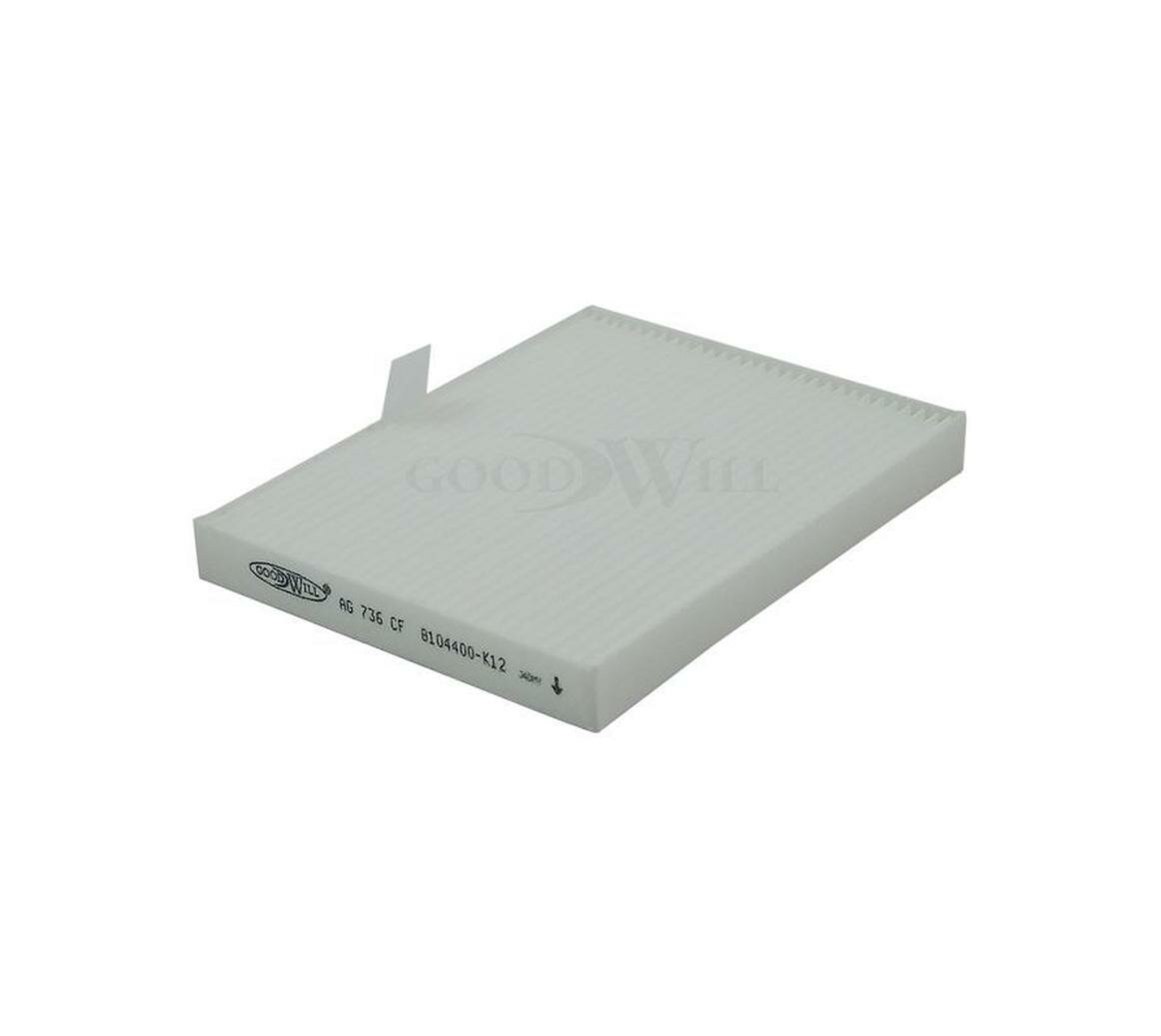 Фильтр салона для автомобилей Goodwill AG736CF (запчасти и расходники)