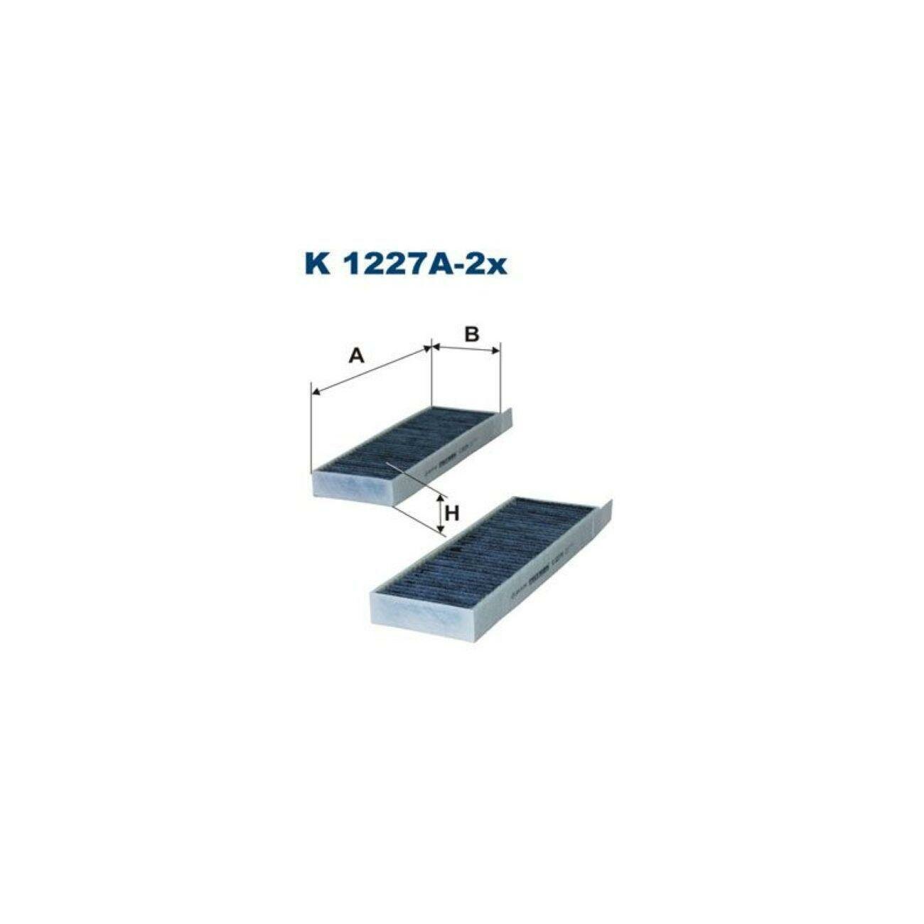 Фильтр салонный для автомобилей FILTRON K1227A2X (запчасти и расходники)