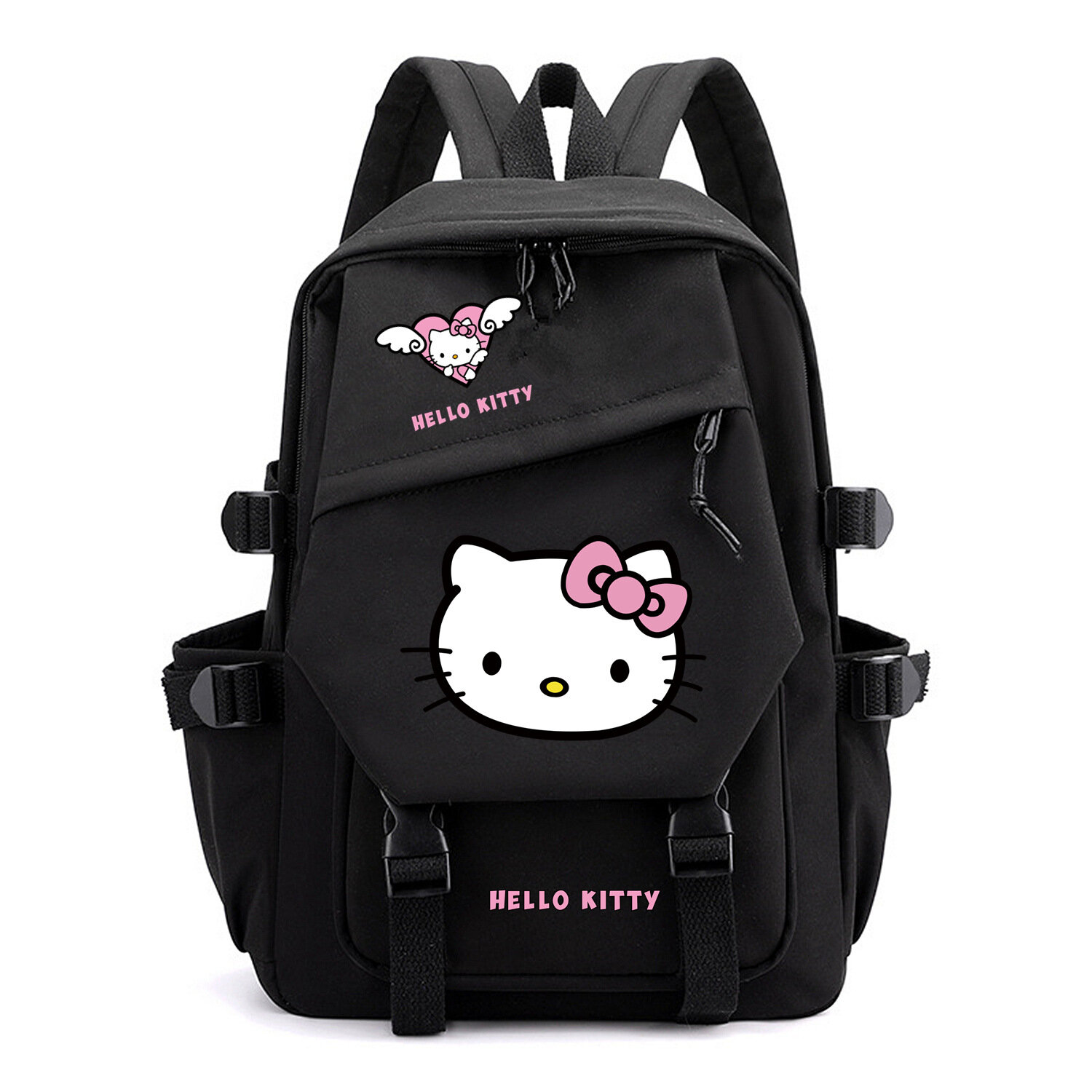 Рюкзак Hellokitty Sanrio KT Cat 004, для школьников, черный