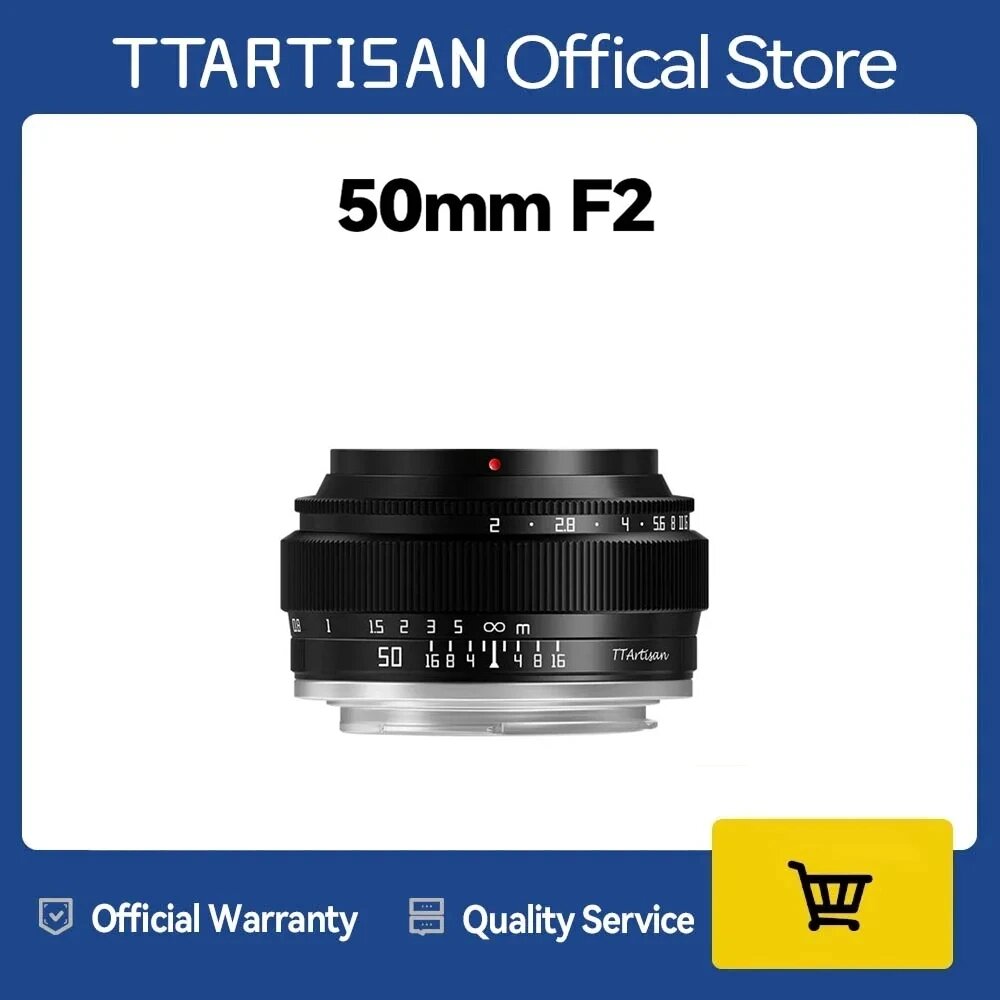 TTArtisan 50 мм F2 Prime Объектив