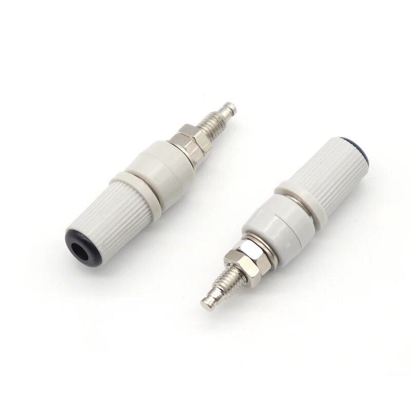 Разъем banana 2PCS, черный, M5 4мм