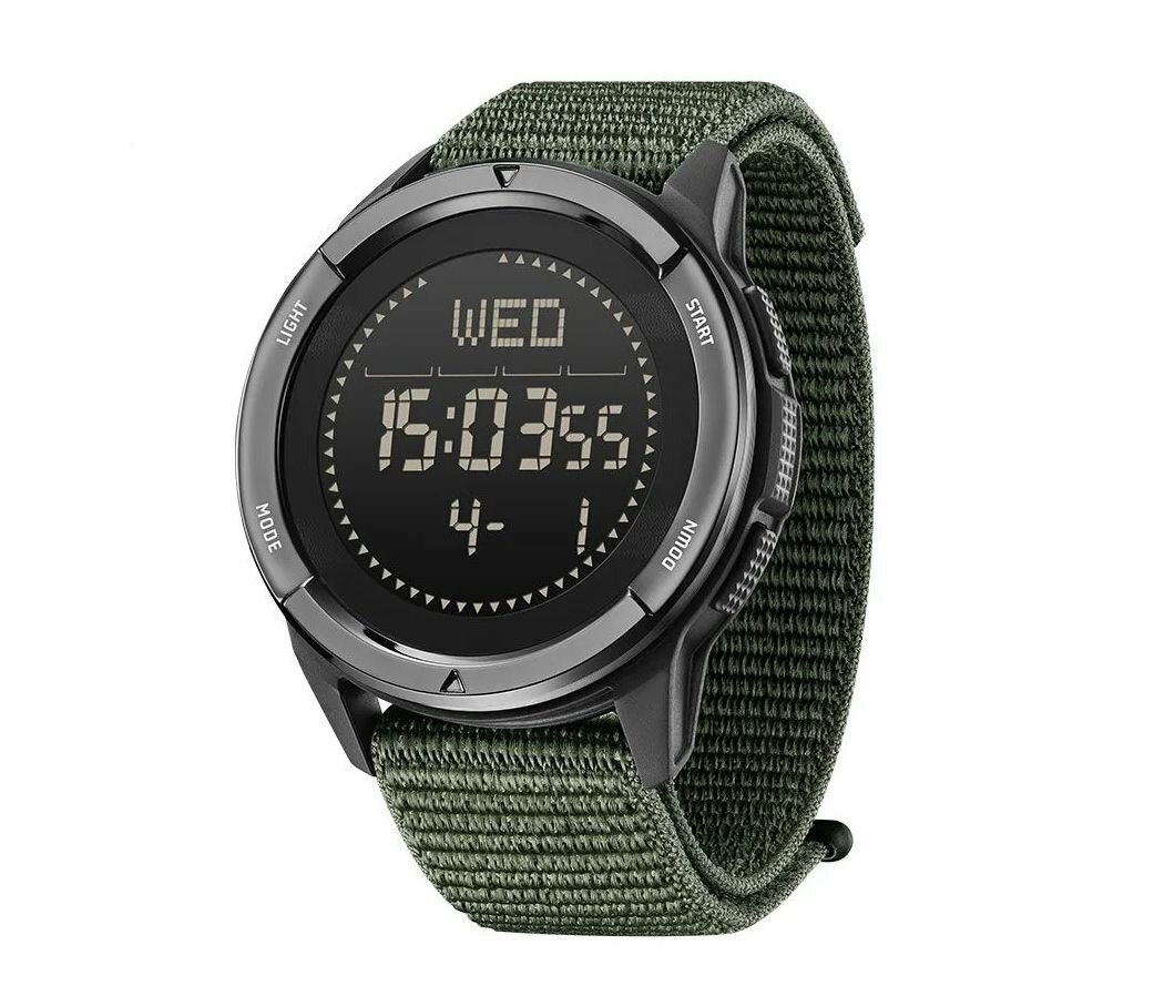 Часы из углеродного волокна NORTH EDGE ALPS Outdoor Explorer с компасом и водонепроницаемым дизайном