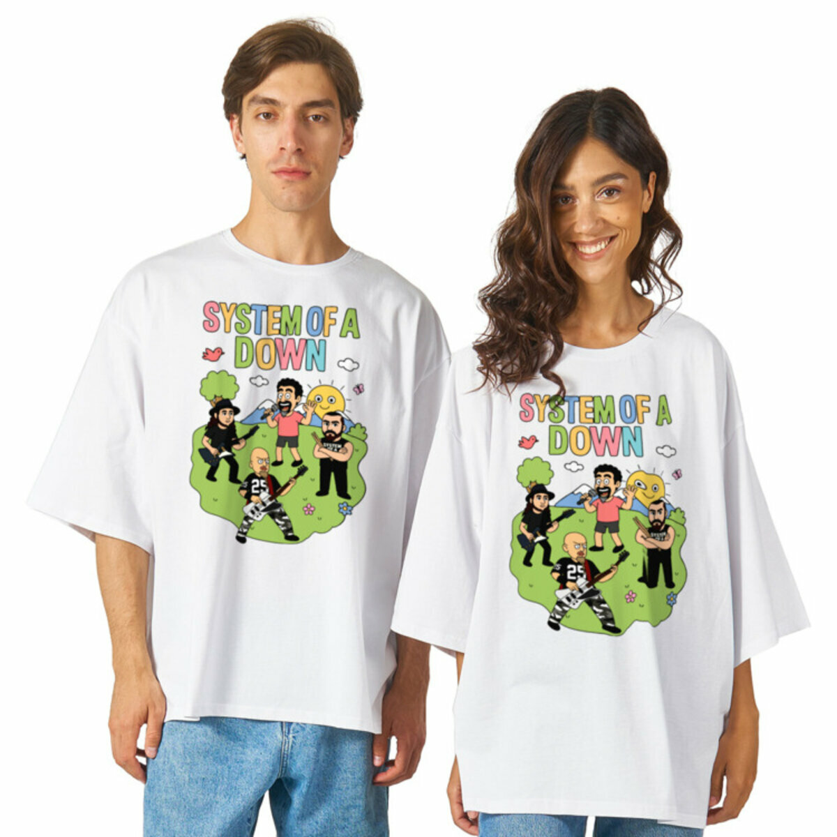 Футболка спортивная Оверсайз