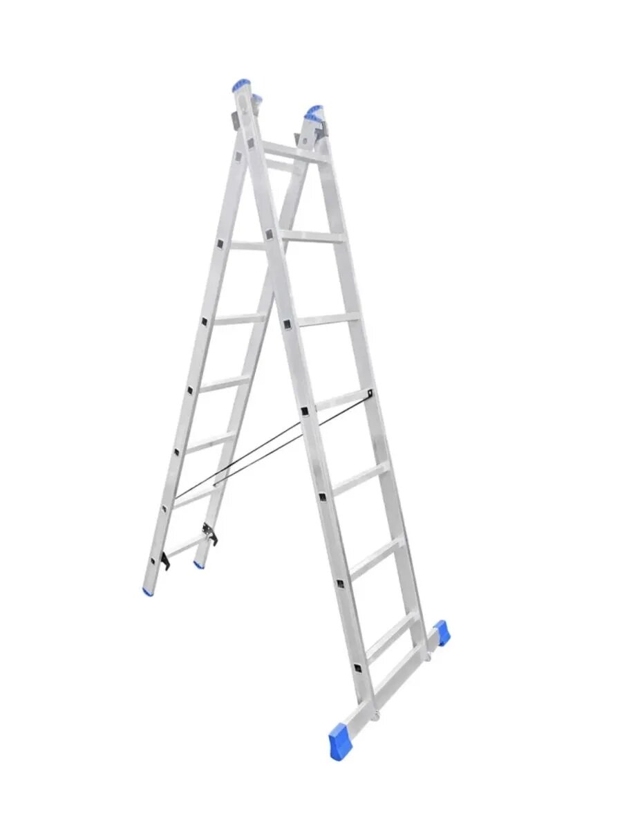 LadderBel  Лестница алюминиевая 2- секционная 7 ступеней LS207