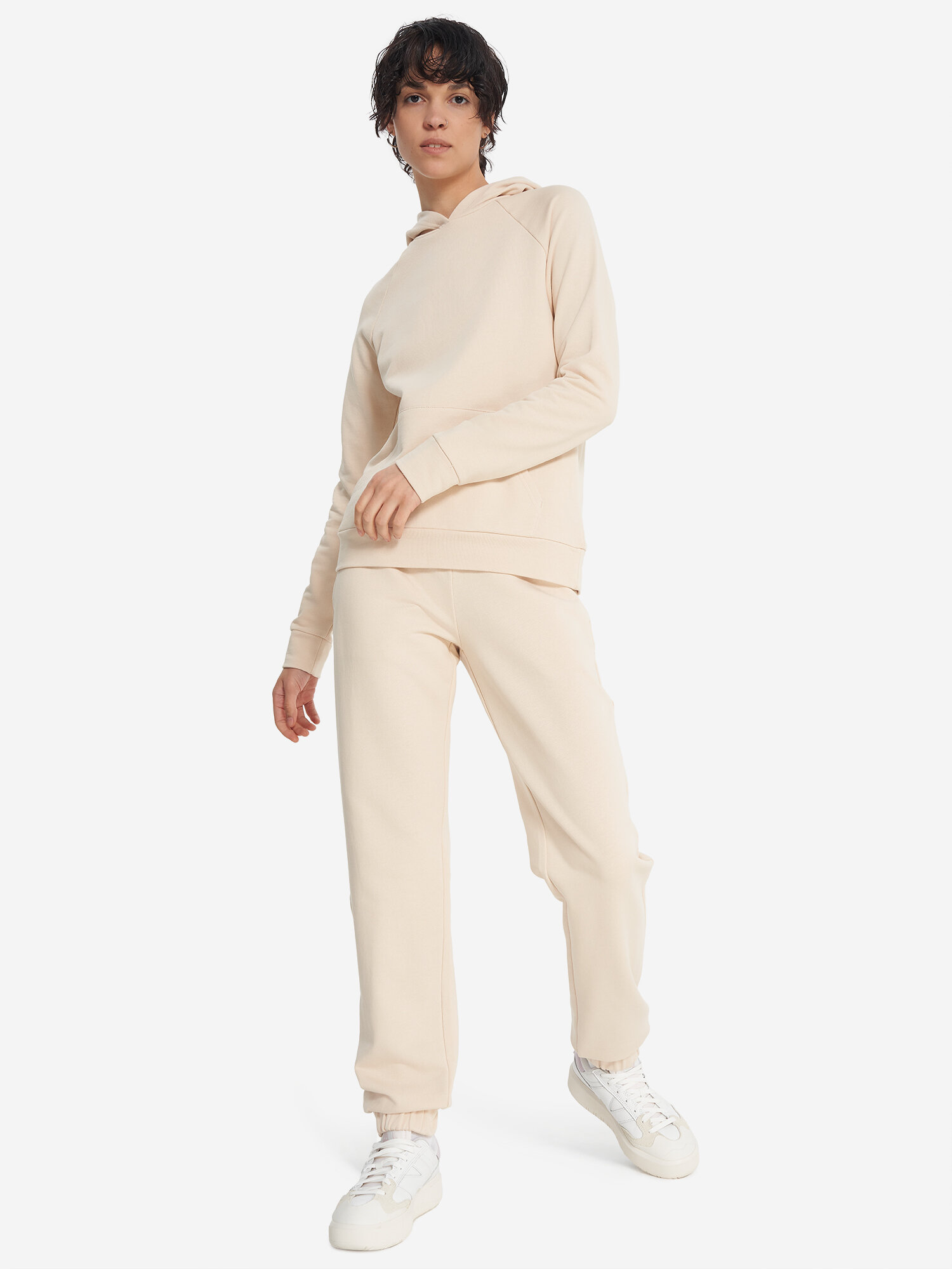 Костюм спортивный MATRIX SPORT MSF Knitted Hooded Suit w/o ZIP, размер 48, кремовый — фото 1