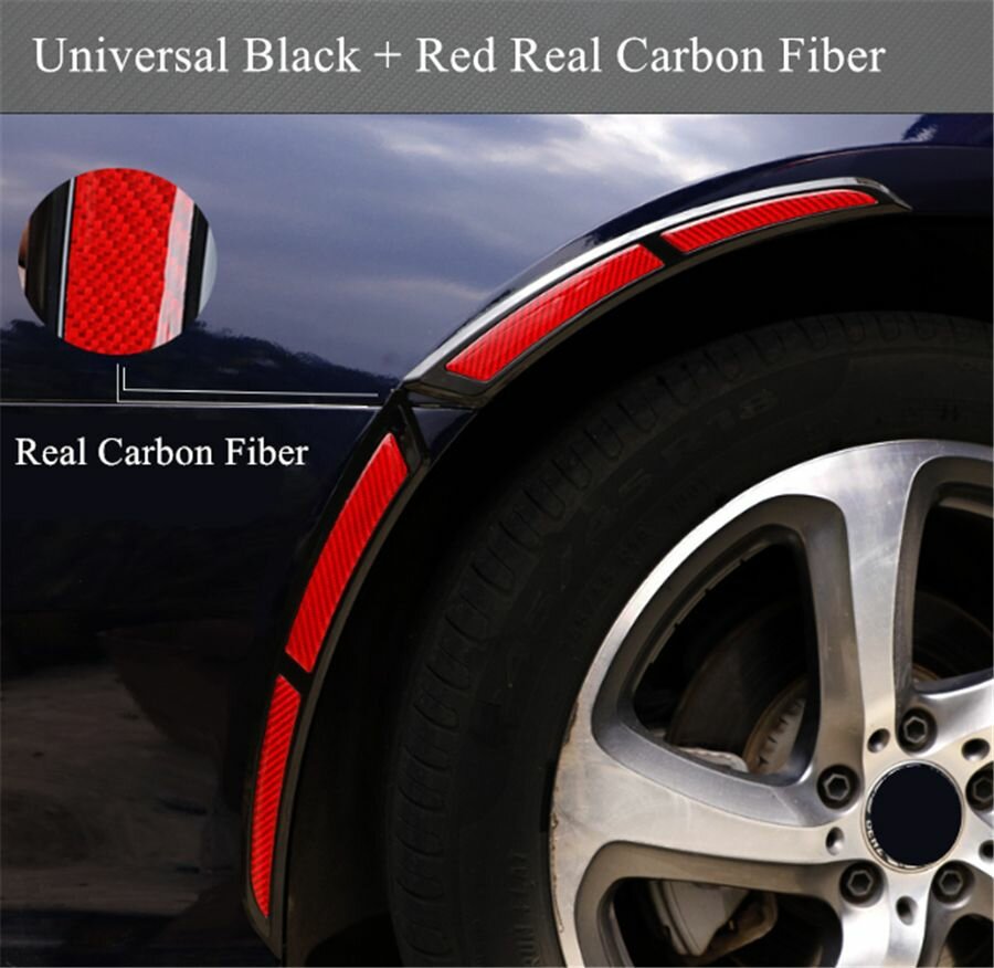 Карбоновые накладки на арки колес