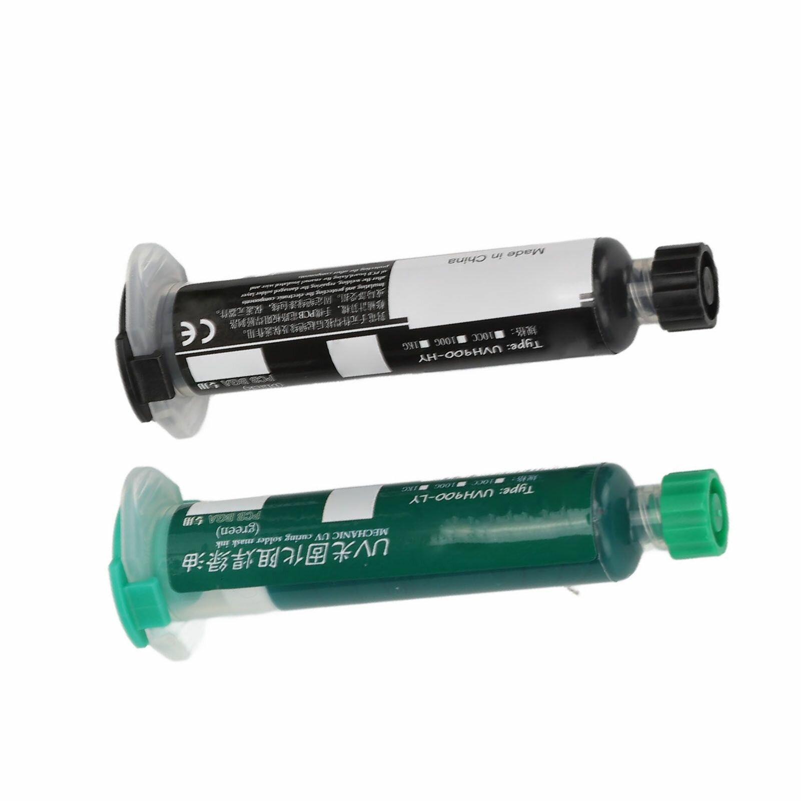 2 шт. УФ-отверждаемые паяльная маска, чернила для печатной платы BGA, устойчивые к пайке, ремонтные чернила, черные и зеленые