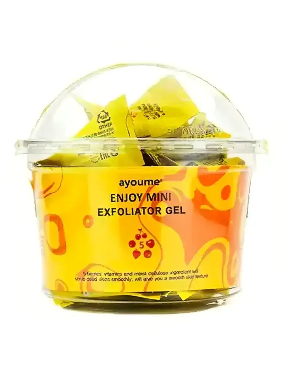 Пилинг Ayoume Enjoy Mini Exfoliator Gel, Гель-эксфолиатор для лица, 200*3 г