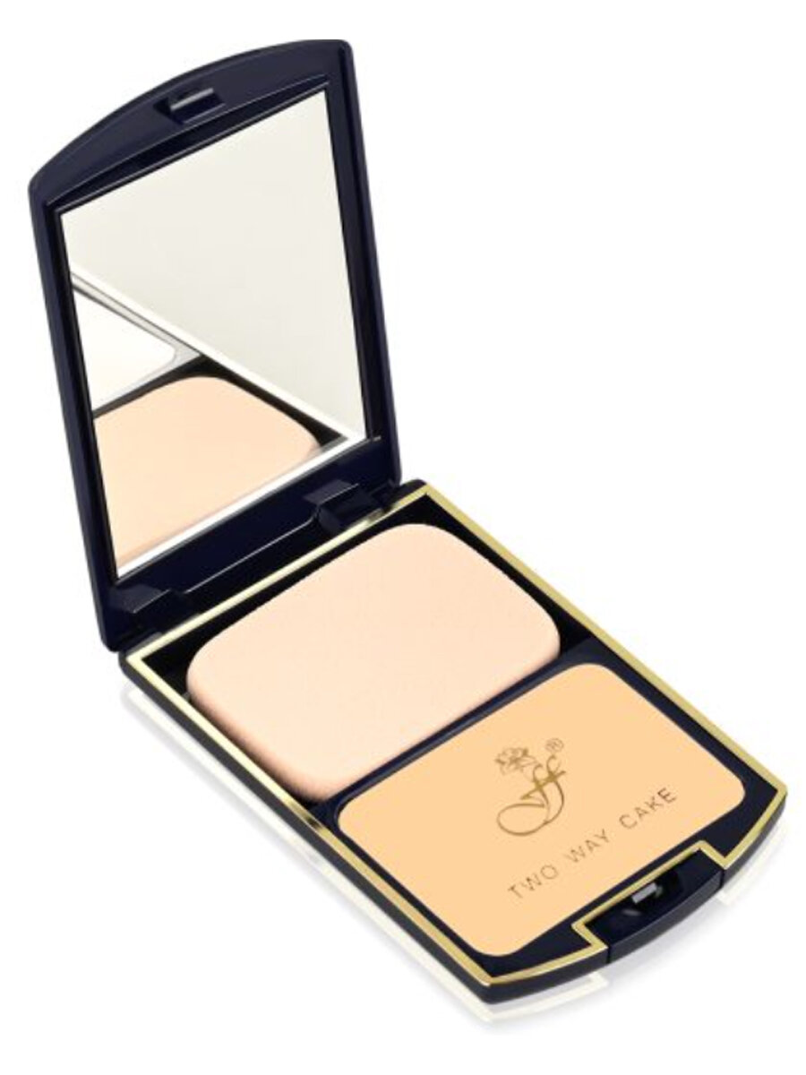 Ffleur Пудра компактная 2 в 1 Two Way Cake Improved Formula, тон 11, 1 шт