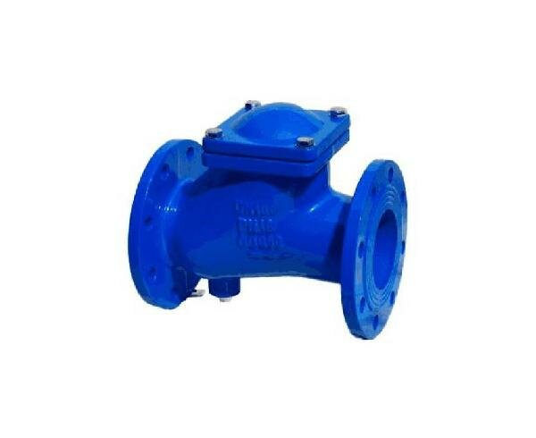 Клапан обратный чугун шаровой Ду 50 Ру 10/16 фл. шар сталь+NBR Benarmo 11