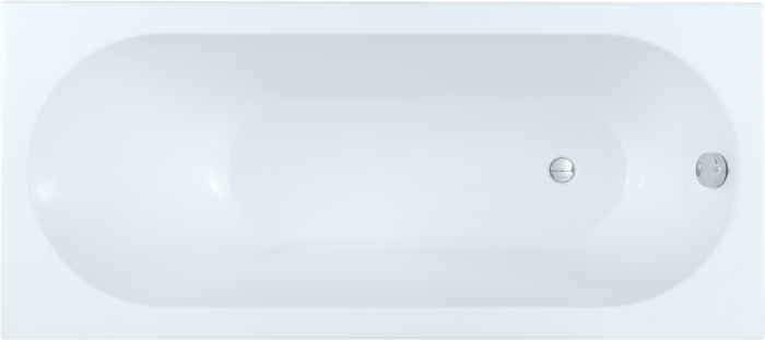 Акриловая ванна Aquanet Lotos 330873 165x70 см, пристенная, белая, с каркасом