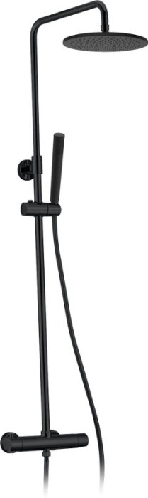 Душевая стойка AltroBagno Metropoli 030422 NeOp, матовая черная