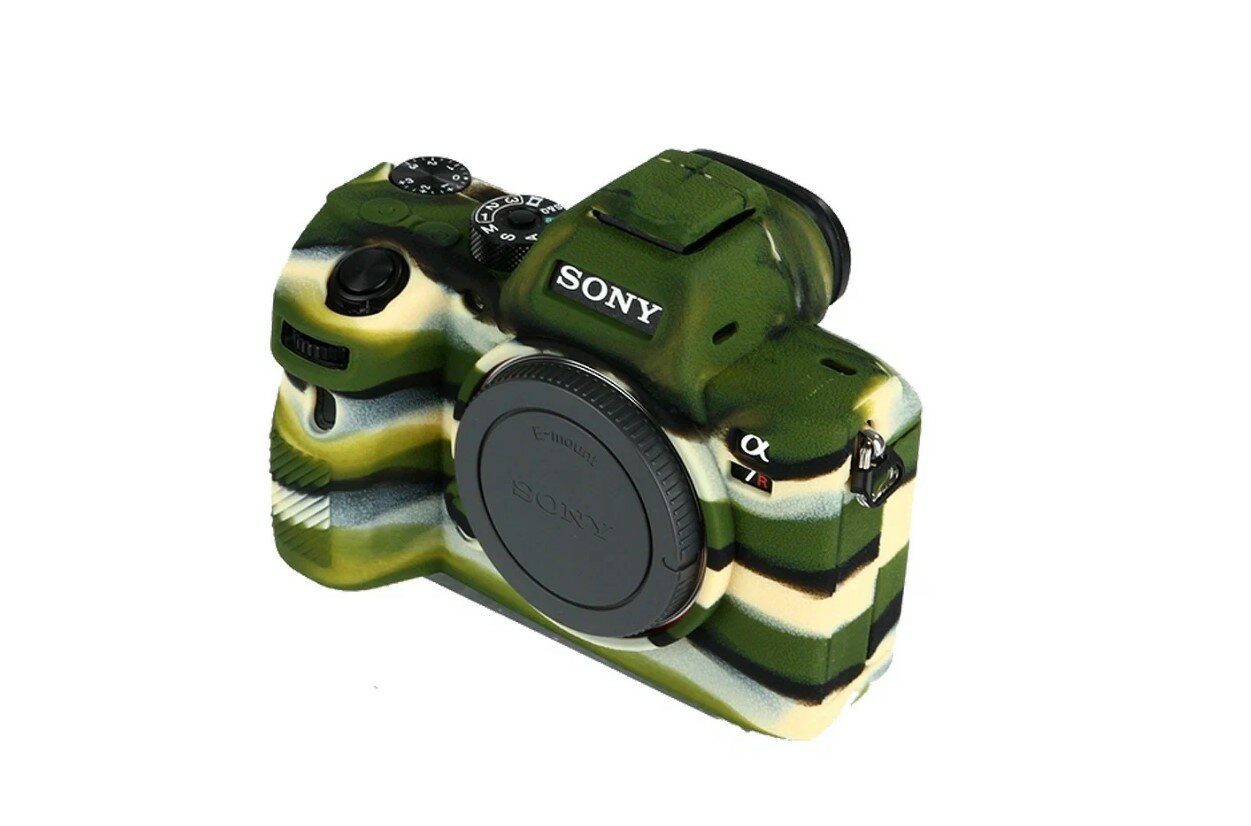 Защитный чехол MyPads для фотоаппарата Sony Alpha ILCE-A7RM3/ A7R3 III/ A7M3/ A7III/ mark 3 из силикона зеленый
