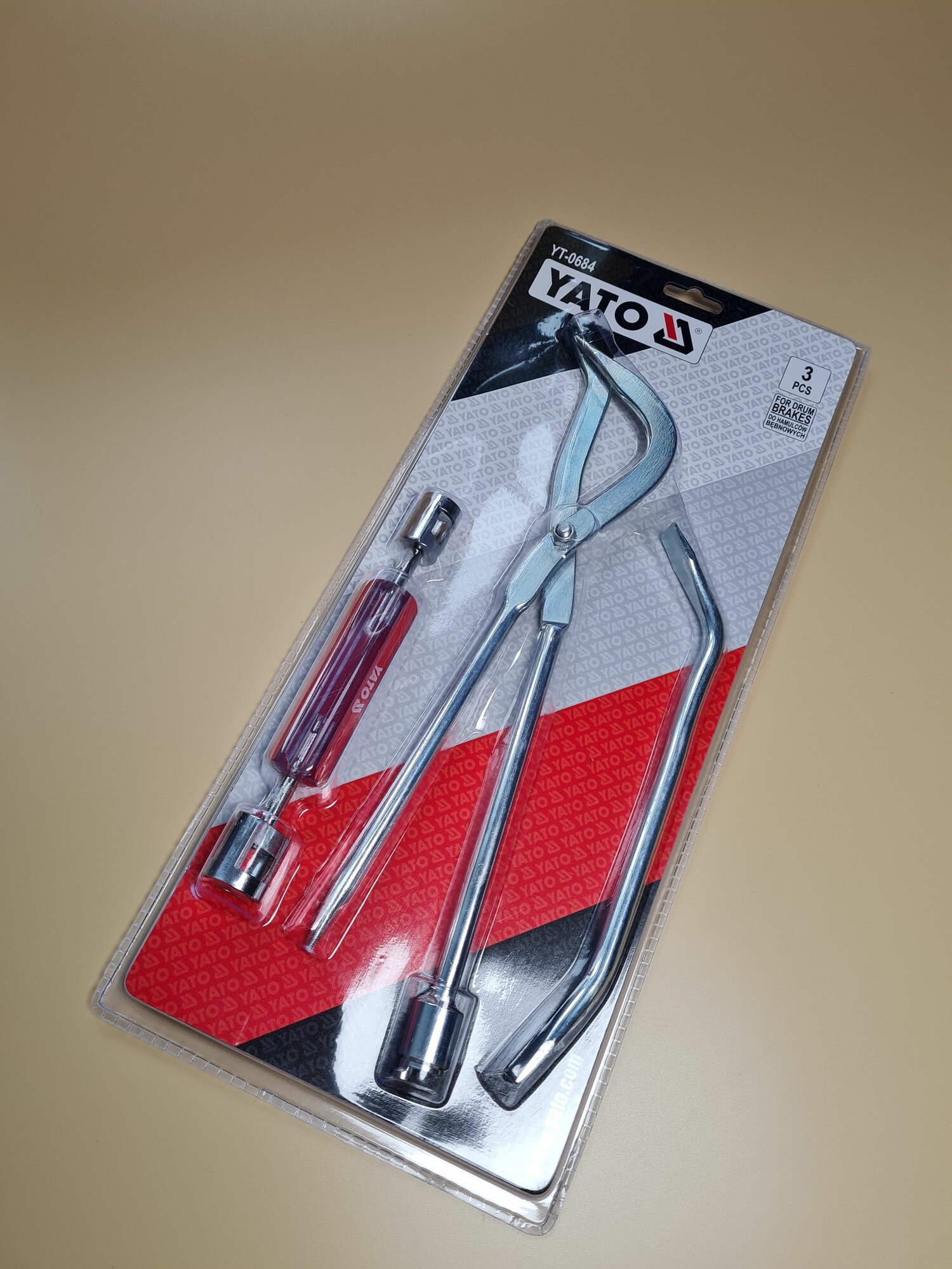 Набор инструментов YATO для тормозов, YT-0684-1