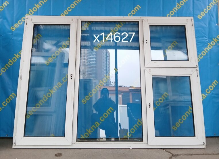 Пластиковое окно Б/У 1510(в)х2100(ш)