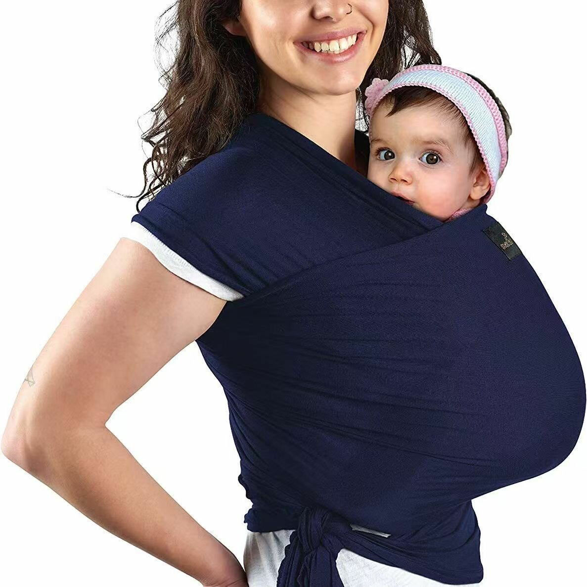 Слинг для новорожденных, без намотки спицами