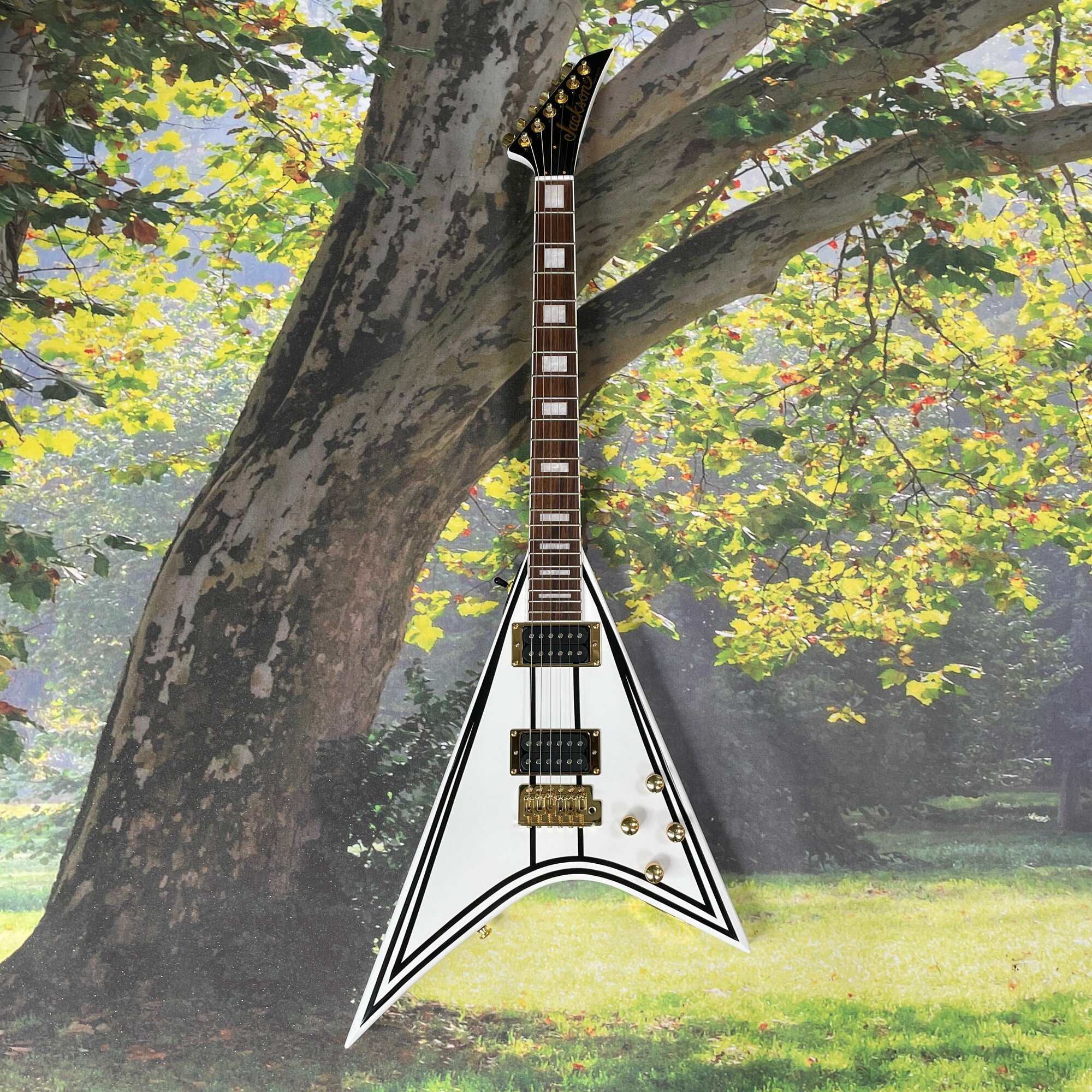 Электрогитара Flying V 6-струнная корпус Махагони