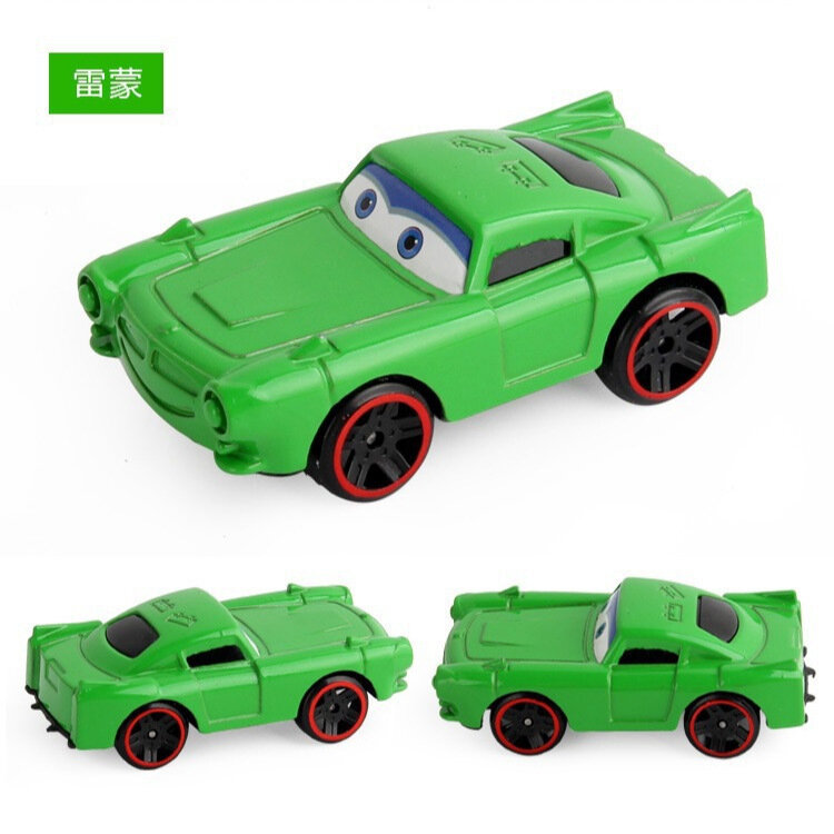 Машинки 3 Гонки Молния Маккуин Детская игрушка Скользящая металлическая машина Черный Шторм 2 Литая машина Подарок для мальчика