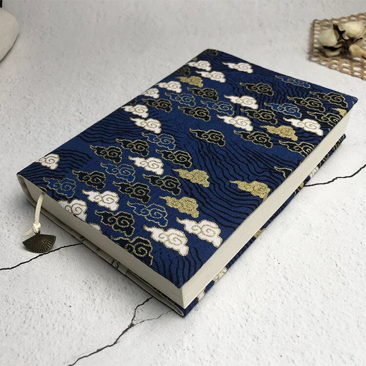 Обложка для книги, книжный чехол, изделия ручной работы из ткани, обложка для ежедневника, обложка для блокнота,