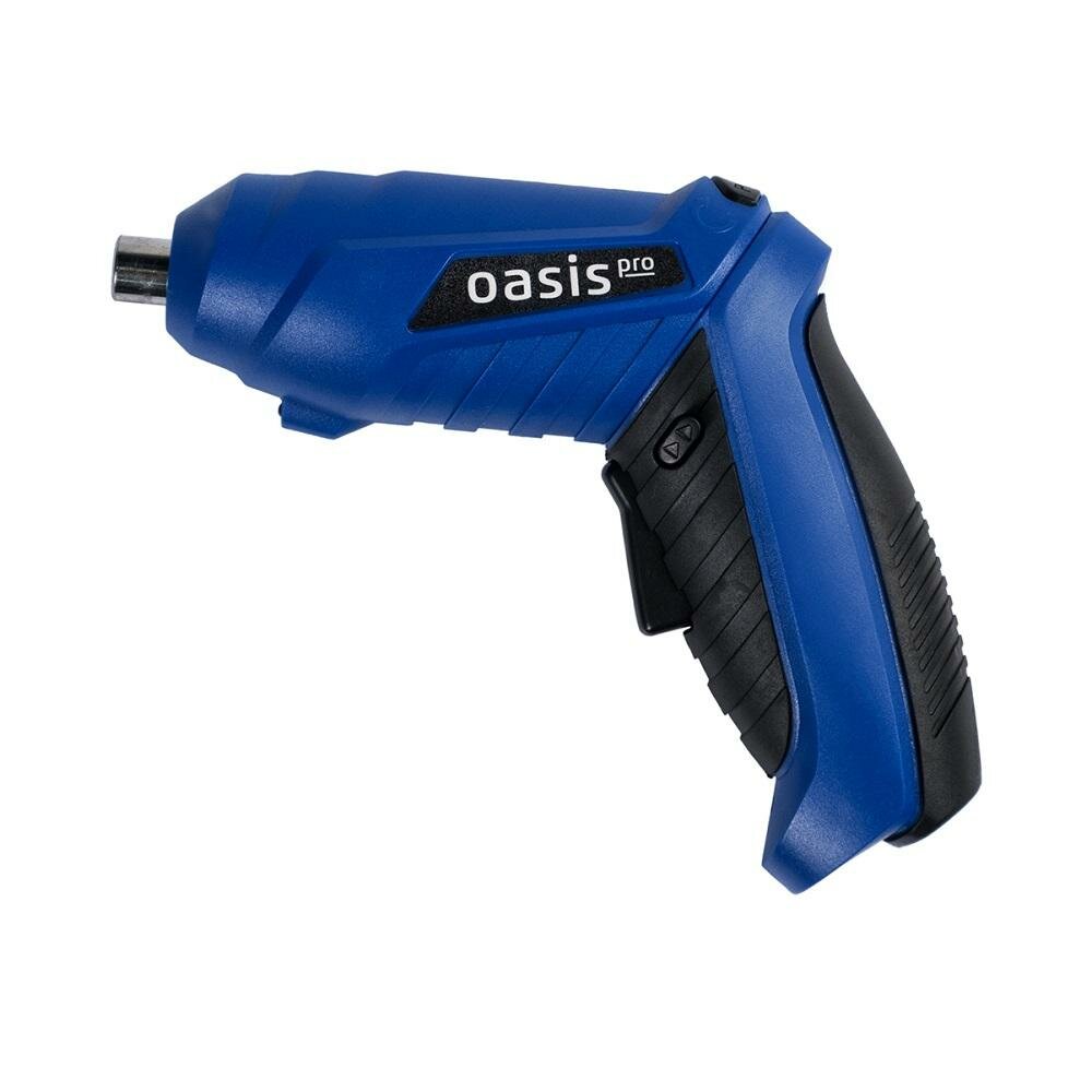 Отвертка аккумуляторная 3.6В рвеверс ЛИТ. Батарея 5.0НМ 6НАС. ВЕС 0.35КГ OASIS