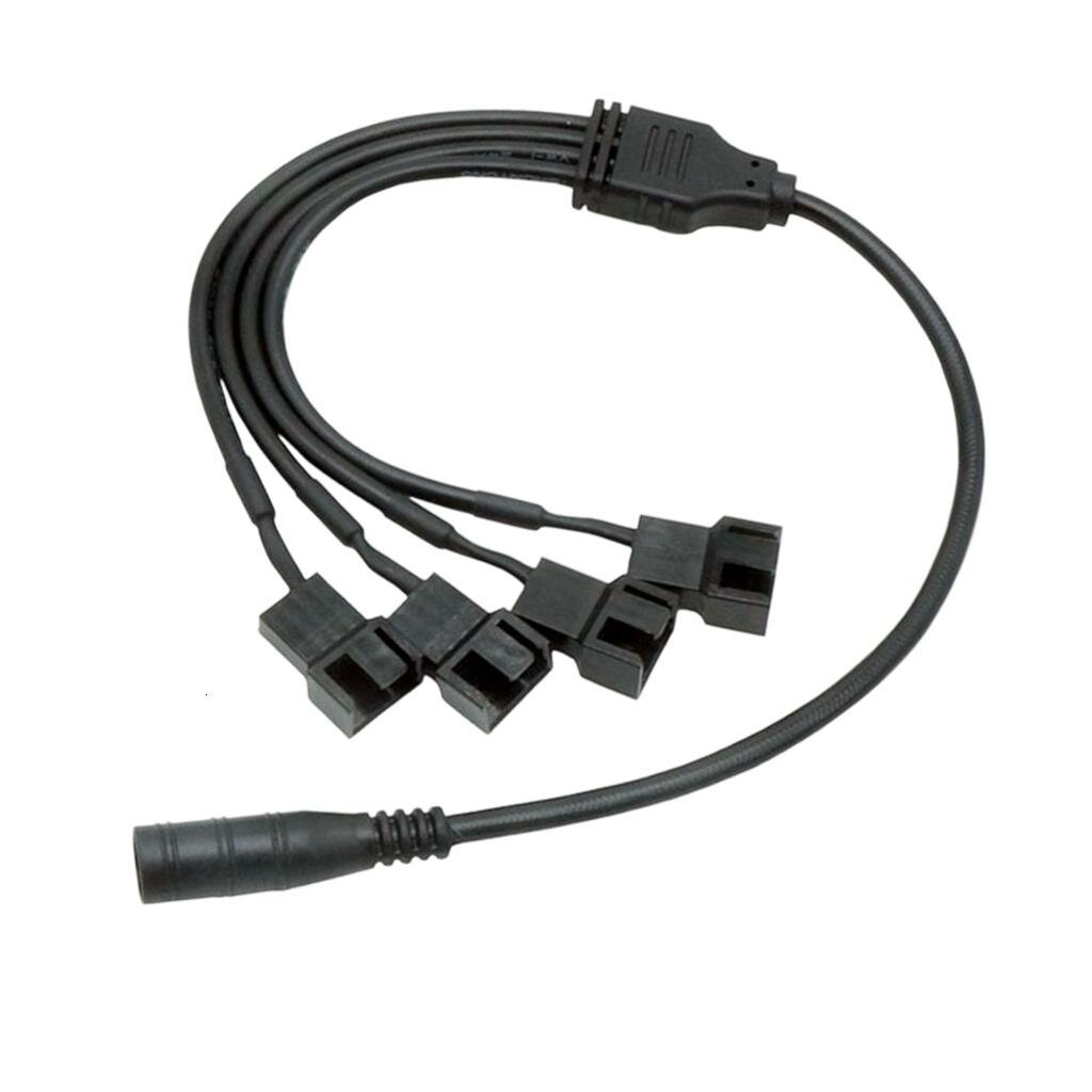 Разветвитель для вентилятора DC5521–4pin, Тип 3