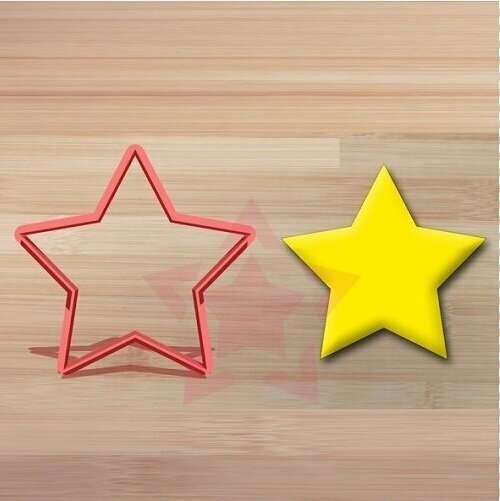 Форма для вырезания печенья и пряников Звездочка