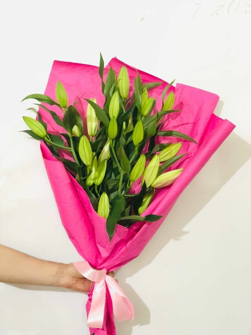 Букет из 5 лилий