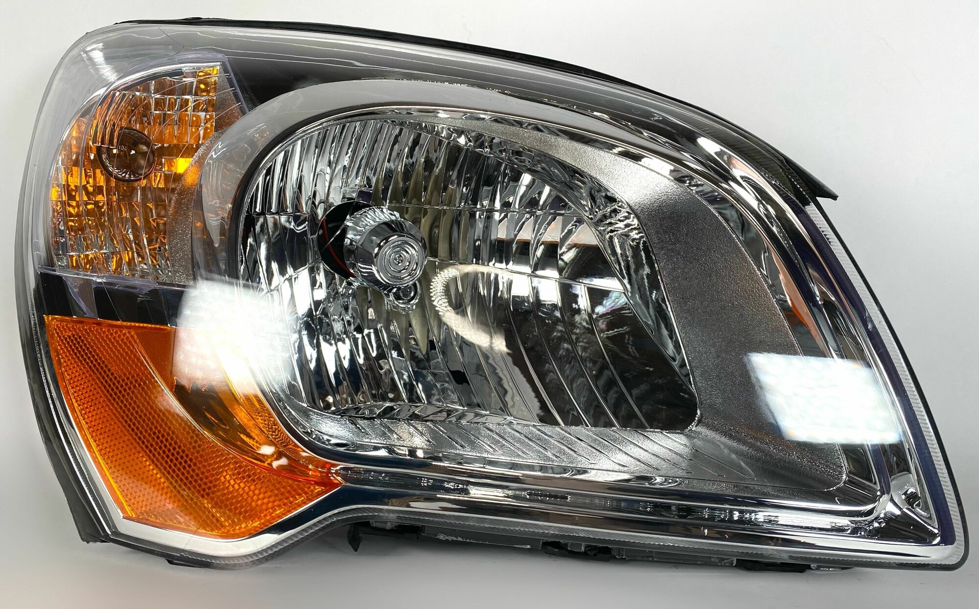 Фара KIA Sportage КИА Спортейдж II поколения рестайлинг, года 2008-2010, 1 шт. , ближний дальний свет галогенная передняя правая