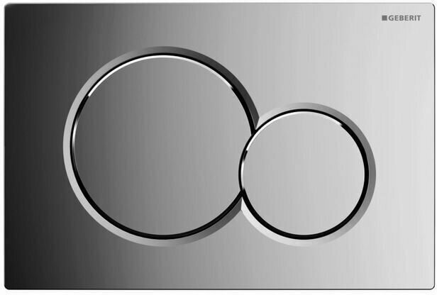 Кнопка для инсталляции GEBERIT 115.770.46.5 SIGMA 01 матовая серебристая.