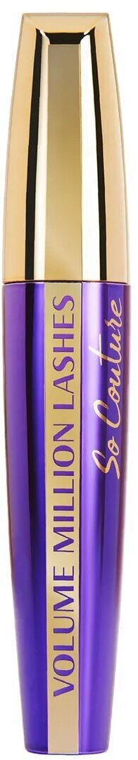Тушь для ресниц, L'Oreal Paris, Volume Millions Lashes So Couture, черная, 9,5 мл