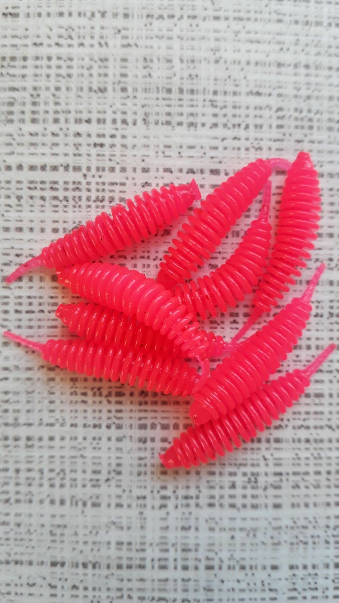 Силиконовая приманка Танта/Пикси (Pixy) 65мм. 8шт. Розовый (Clear Pink).